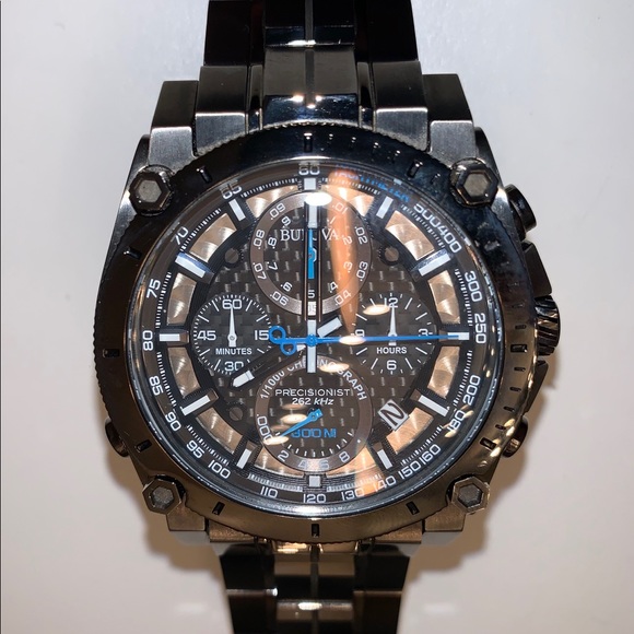 Bulova | Accessories | Mens Bulova Chronograph Precisionist Watch ...